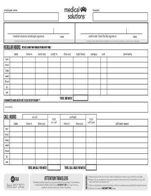 Fillable Online medical solutions employee signature Fax Email Print ...