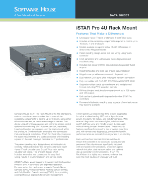 Fillable Online iSTAR Pro 4U Rack Mount Fax Email Print - pdfFiller