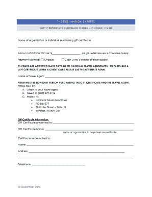 Fillable Online THE DESTINATION EXPERTS Fax Email Print - pdfFiller