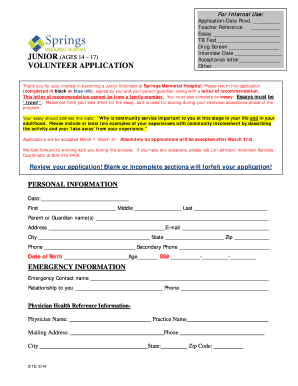 Fillable Online Application-Date Rcvd Fax Email Print - pdfFiller