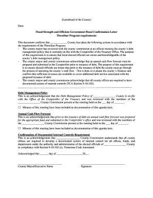 Fillable Online (Letterhead of the County) Fax Email Print - pdfFiller