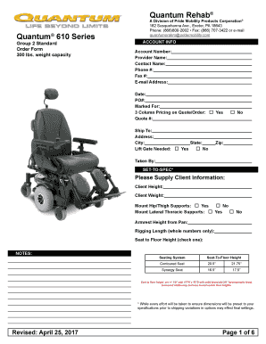 Fillable Online Quantum 610 Series Fax Email Print - pdfFiller