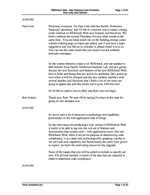 Fillable Online REScheck Web - New Features and Functions Fax Email ...