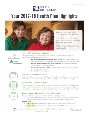 Fillable Online Kaiser Permanente POS health plan Fax Email Print ...