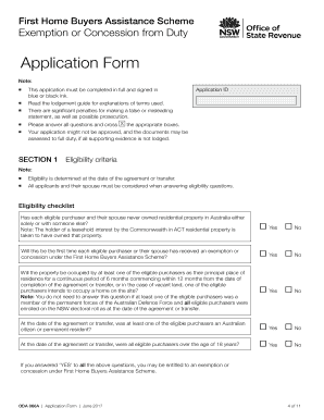 Fillable Online First Home Buyers Assistance Scheme Fax Email Print ...