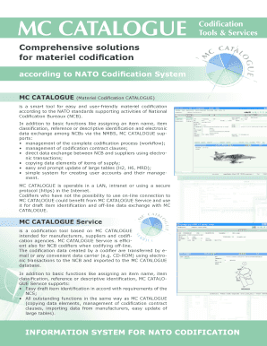 Fillable Online MC CATALOGUE Fax Email Print - pdfFiller