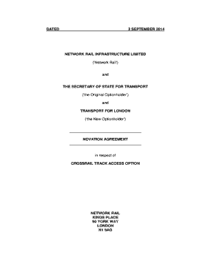 Fillable Online (Network Rail) Fax Email Print - pdfFiller