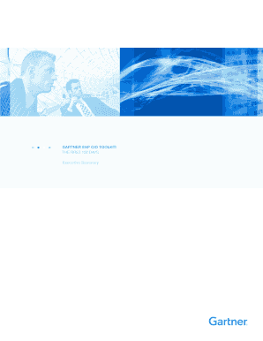 Cio First 100 Days Template - Fill Online, Printable, Fillable, Blank ...