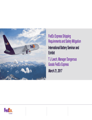 Fillable Online FedEx Express Shipping Fax Email Print - pdfFiller