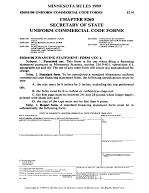 Fillable Online 0100 UNIFORM COMMERCIAL CODE FORMS Fax Email Print ...