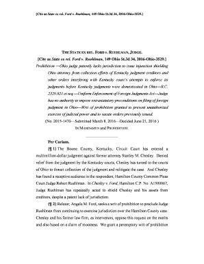 Fillable Online State ex rel. Ford v. Ruehlman Fax Email Print - pdfFiller