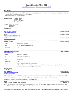 Fillable Online Carla Shavette Miller-Gill Fax Email Print - pdfFiller