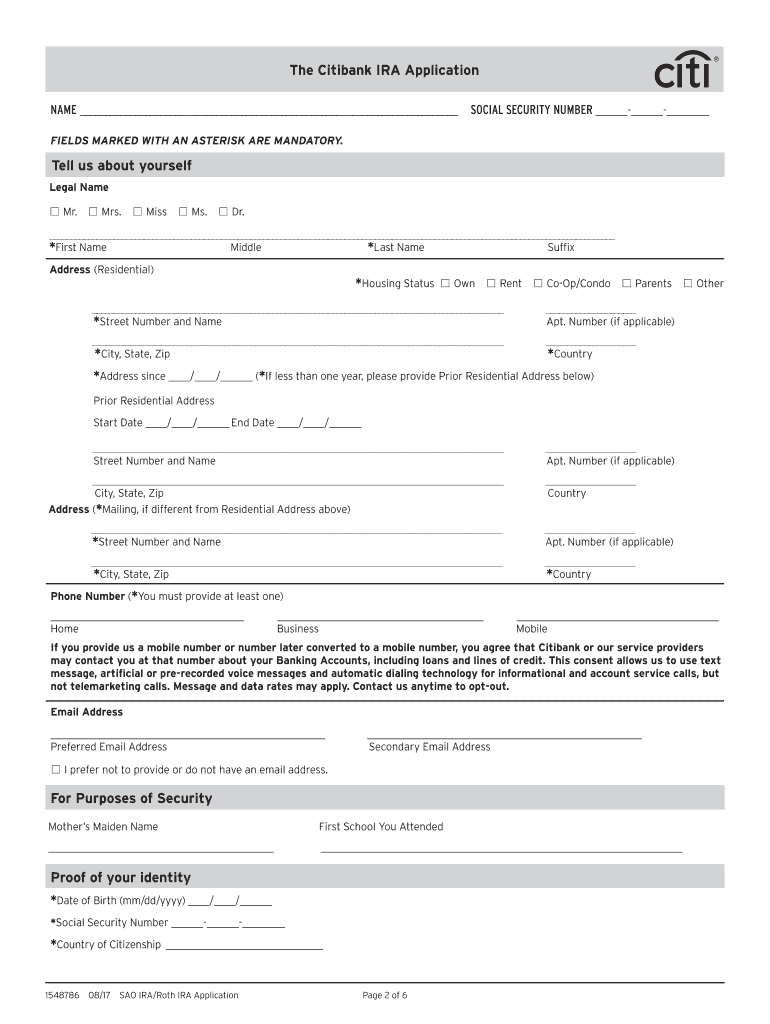 Fillable Online WELCOME TO CITIBANK Fax Email Print - pdfFiller