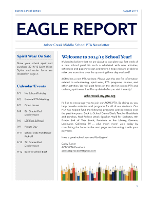 Fillable Online EAGLE REPORT Fax Email Print - pdfFiller