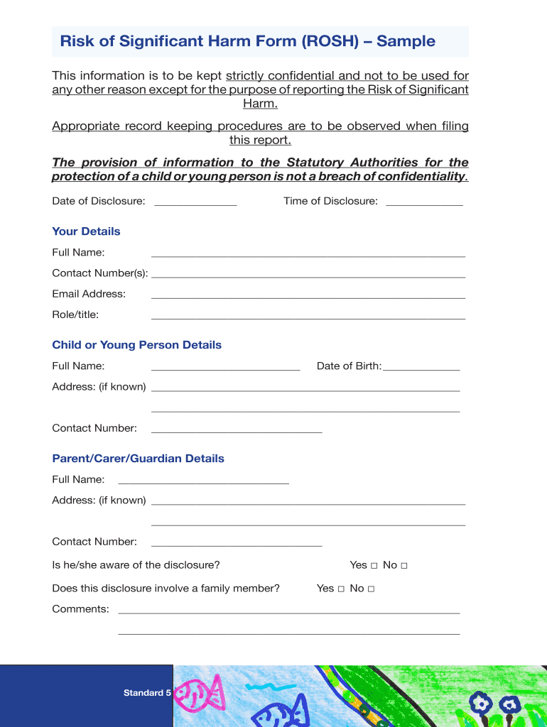 Rosh Report - Fill Online, Printable, Fillable, Blank | pdfFiller