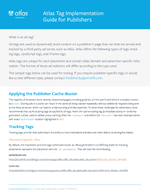 Fillable Online Atlas Tag Implementation Fax Email Print - pdfFiller