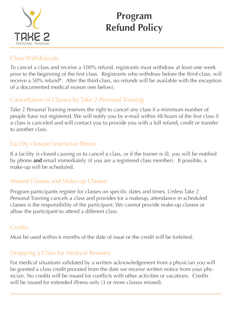 Fillable Online Class Withdrawals Fax Email Print - pdfFiller