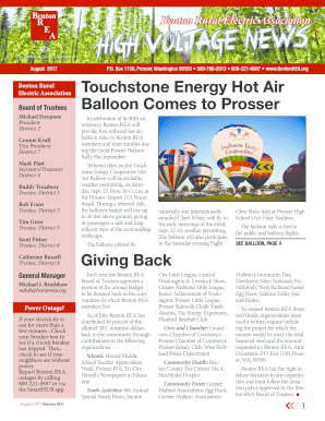 Fillable Online Touchstone Energy Hot Air Fax Email Print - pdfFiller