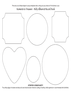 Fillable Online Print and cut out these shapes to use as templates when ...