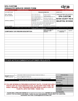 Fillable Online DFA CUSTOM Fax Email Print - pdfFiller