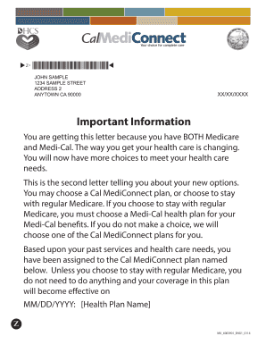 Fillable Online You are getting this letter because you have BOTH ...