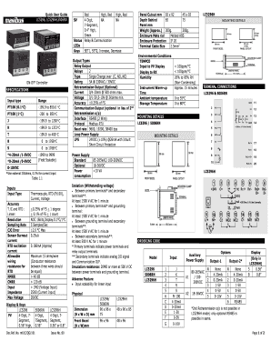 Fillable Online ON-OFF Controller Fax Email Print - pdfFiller