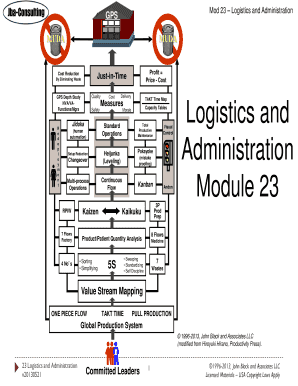 Fillable Online Mod 23 Logistics and Administration Fax Email Print ...
