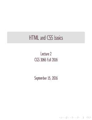 Fillable Online HTML and CSS basics Fax Email Print - pdfFiller