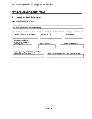 Pipp Online Application - Fill Online, Printable, Fillable, Blank ...
