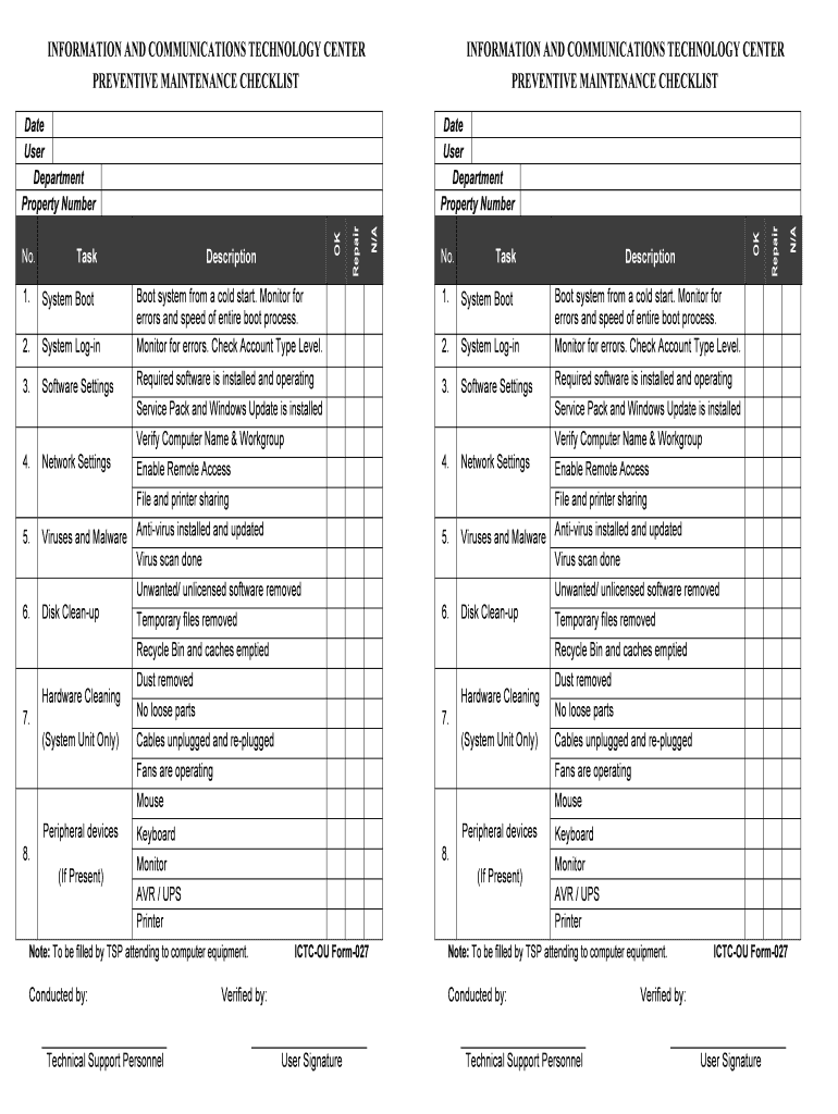 Fillable Online INFORMATION AND COMMUNICATIONS TECHNOLOGY CENTER Fax Email Print - pdfFiller