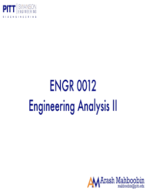 Fillable Online Engineering Analysis II Fax Email Print - pdfFiller