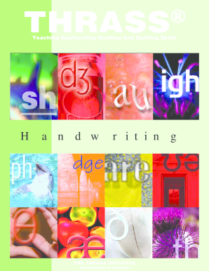 Fillable Online THE THRASS INSTITUTE Fax Email Print - pdfFiller