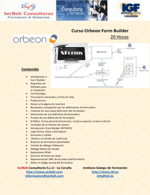 Fillable Online Curso Orbeon Form Builder Fax Email Print - pdfFiller