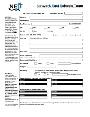 Fillable Online frog ninestiles org form using BLOCK Fax Email Print - pdfFiller