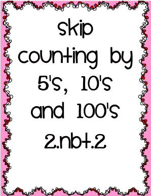 Fillable Online Counting by Fax Email Print - pdfFiller