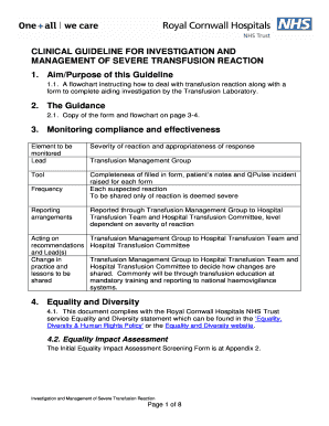 Fillable Online CLINICAL GUIDELINE FOR INVESTIGATION AND Fax Email ...