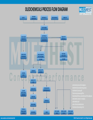 Oleochemical Process Flow Diagram - Fill Online, Printable, Fillable ...