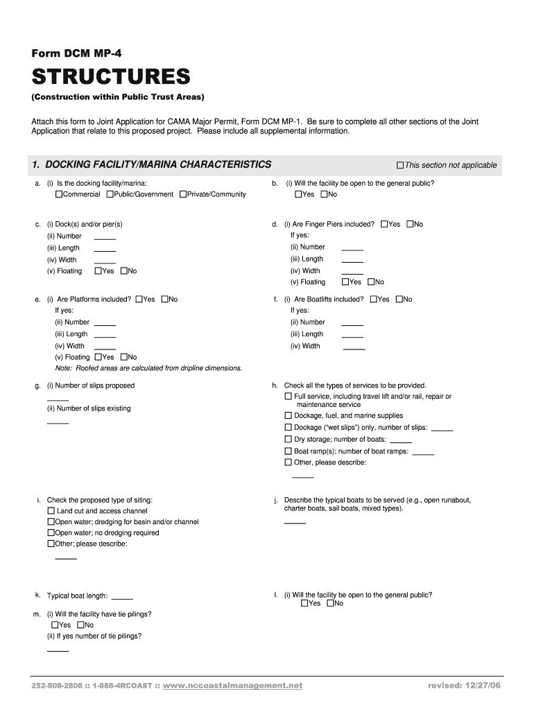 Fillable Online Form DCM MP-4 Fax Email Print - pdfFiller