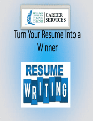 Fillable Online Resume Rescue: Fax Email Print - pdfFiller