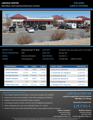 Fillable Online Commercial Class A Retail Fax Email Print - pdfFiller