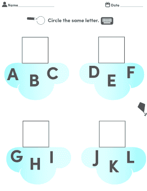 Fillable Online Circle the same letter Fax Email Print - pdfFiller