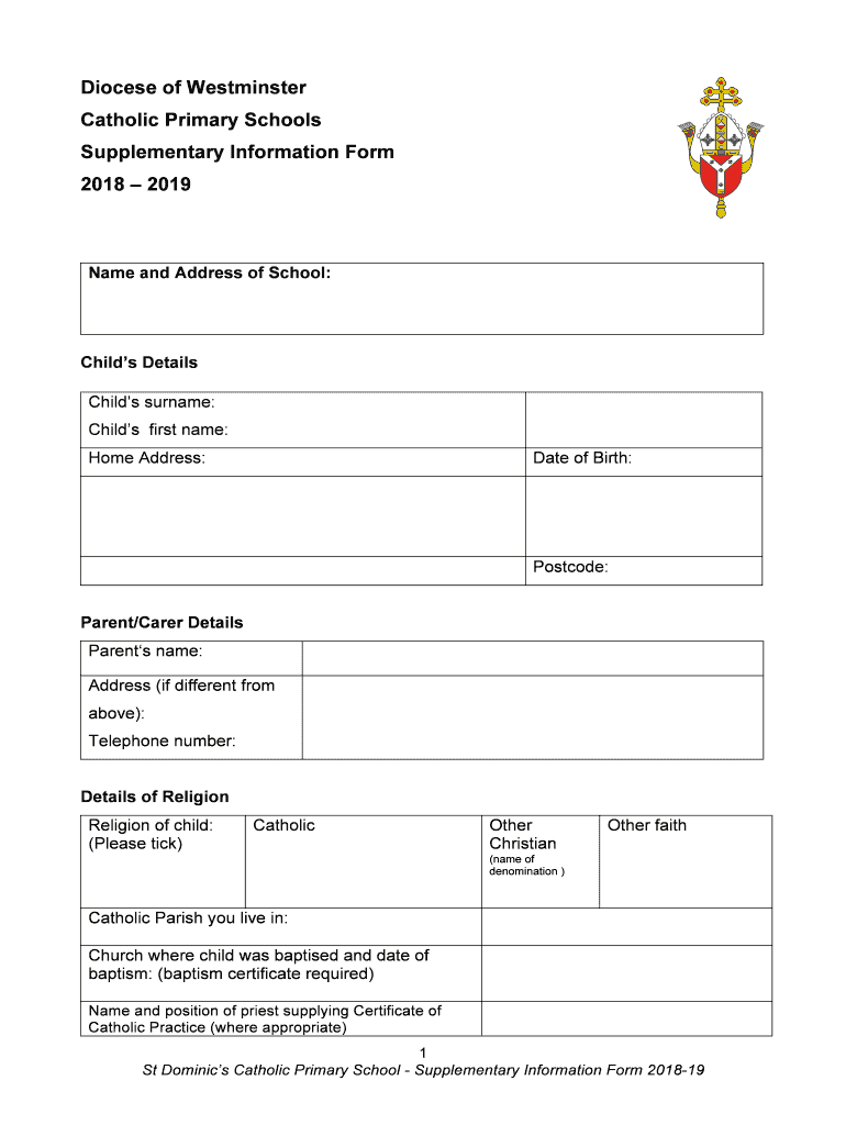 Fillable Online Childs surname: Fax Email Print - pdfFiller
