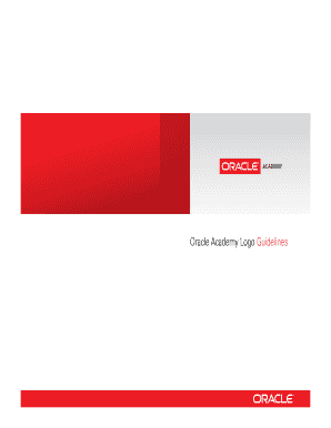 Fillable Online Oracle Academy Logo Guidelines Fax Email Print - pdfFiller