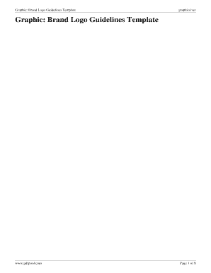 Fillable Online Graphic: Brand Logo Guidelines Template Fax Email Print ...