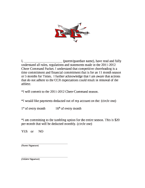 548+ Free Editable Cheerleading Templates in MS Word [DOC] | pdfFiller