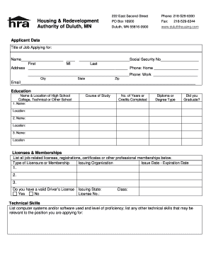 Fillable Online Housing & Redevelopment Fax Email Print - pdfFiller