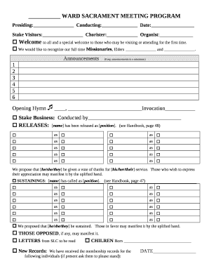 Presiding:Conducting:Date: Doc Template | pdfFiller