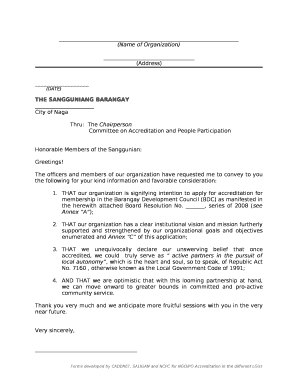 THE SANGGUNIANG BARANGAY Doc Template | pdfFiller