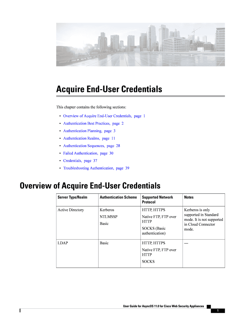Fillable Online Acquire End-User Credentials Fax Email Print - pdfFiller