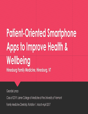 Fillable Online Patient-Oriented Smartphone Fax Email Print - pdfFiller